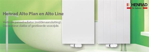 Henrad Alto Plan 22 HxL=1600x600mm .Normaal stock | Aqua di Jean